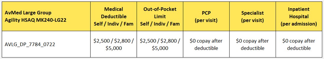 Plan and Summary of Benefits and Coverage - AvMed