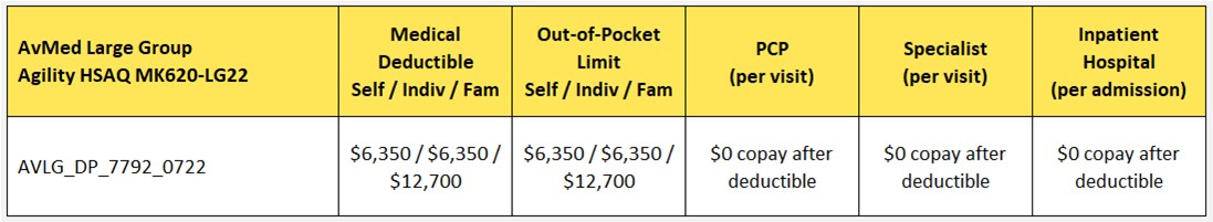 Plan and Summary of Benefits and Coverage - AvMed